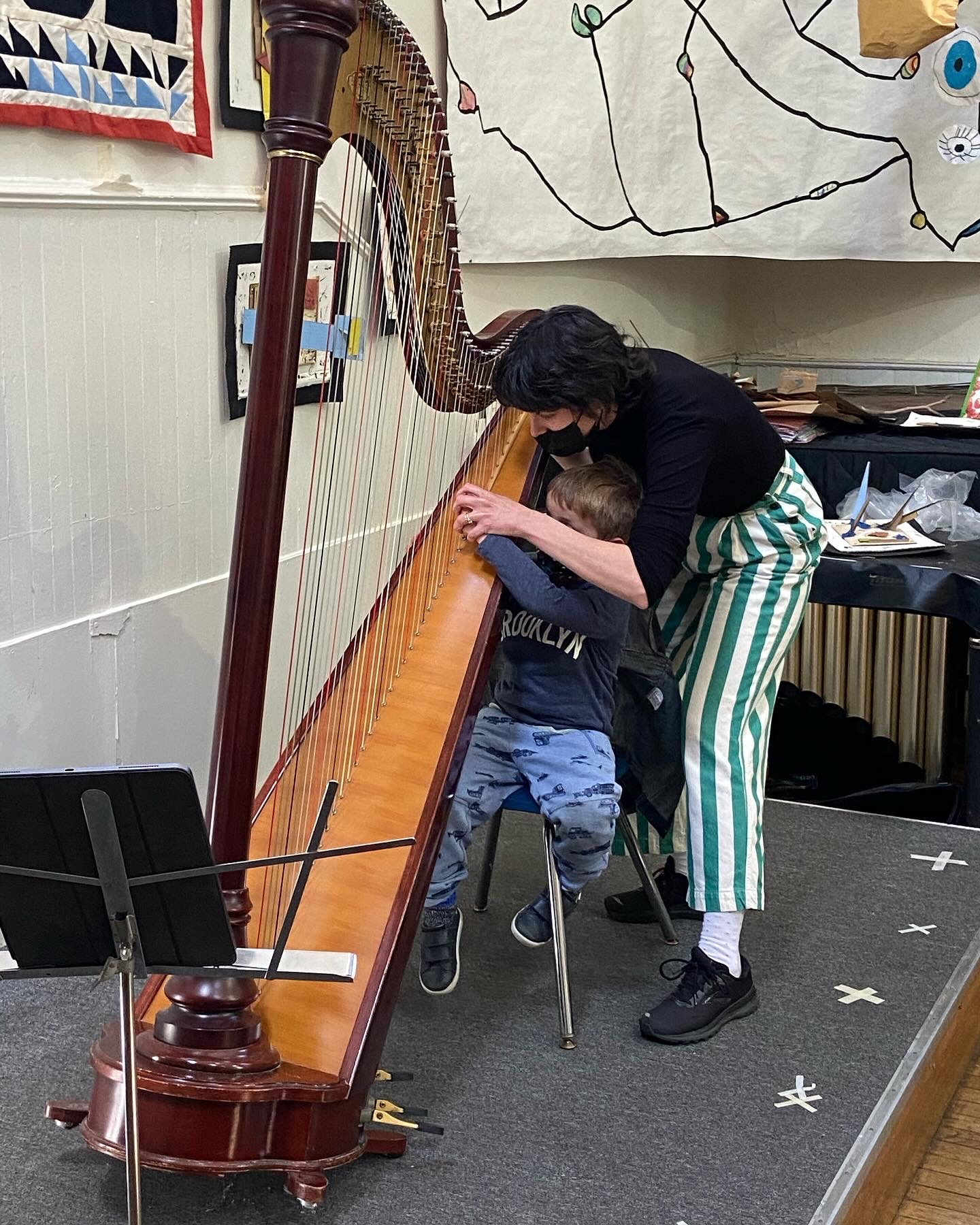 Harp Lessons NYC | Private Instruction with Esther Sibiude | Park Slope ...